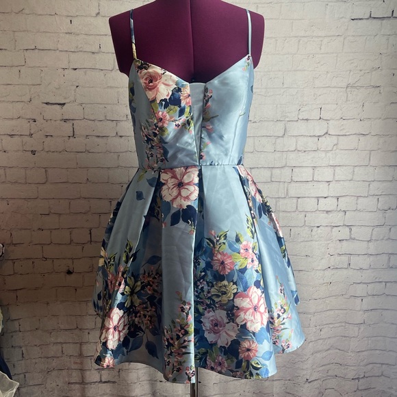 Teeze Me | Dresses | Teeze Me Fit And Flare Semi Formal Easter Floral ...